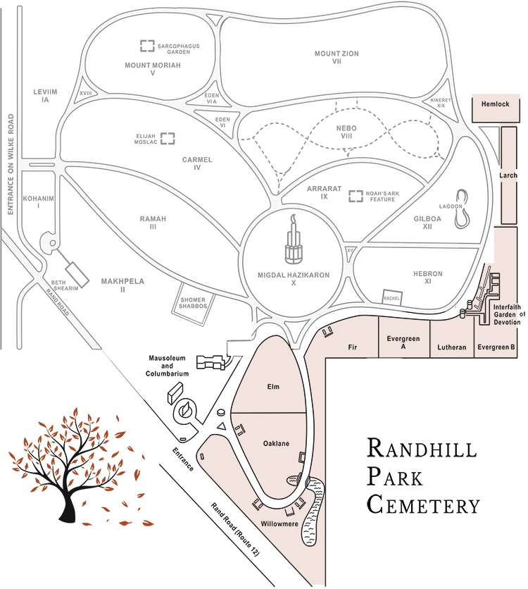 Randhill Park Interfaith Cemetery | Shalom Memorial